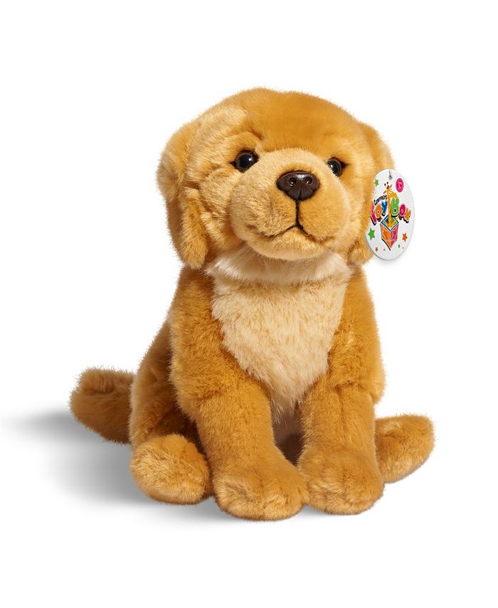 Geoffrey's Toy Box 10" Golden Retriever Puppy Dog Toy, Created for Macy ...