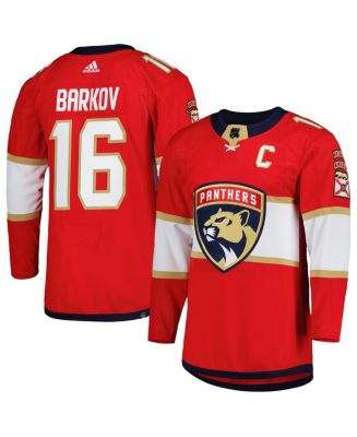 Men's adidas Captain Patch Aleksander Barkov Red Florida Panthers Home ...