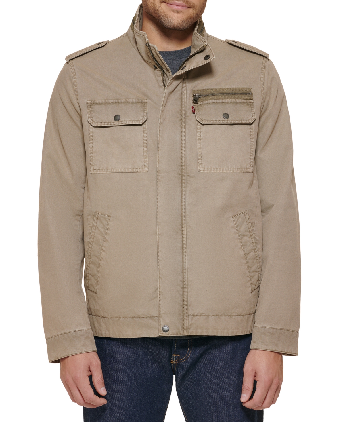 Levis Mens Field Jacket - Stone