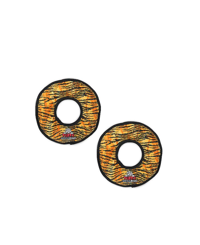 Tuffy Mega Ring Tiger, 2-Pack Dog Toys - Macy's