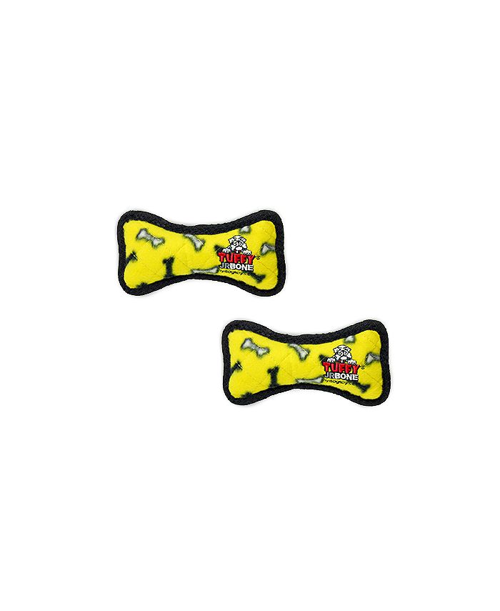 Tuffy Jr Bone Yellow Bone, 2-Pack Dog Toys - Macy's