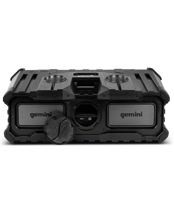 Gemini Sound Splash Floating Dual 8" Bluetooth Speaker with LED Party ...