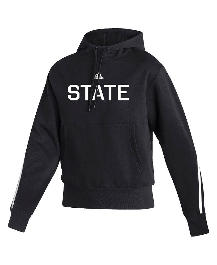 adidas Women's Mike Leach Black Mississippi State Bulldogs Fashion ...