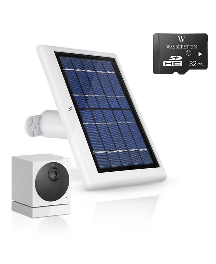 Wasserstein Solar Panel Compatible with Wyze Cam Outdoor - 2W 5V ...
