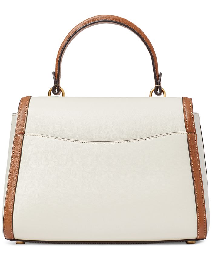 kate spade new york Katy Colorblocked Small Textured Leather Satchel ...