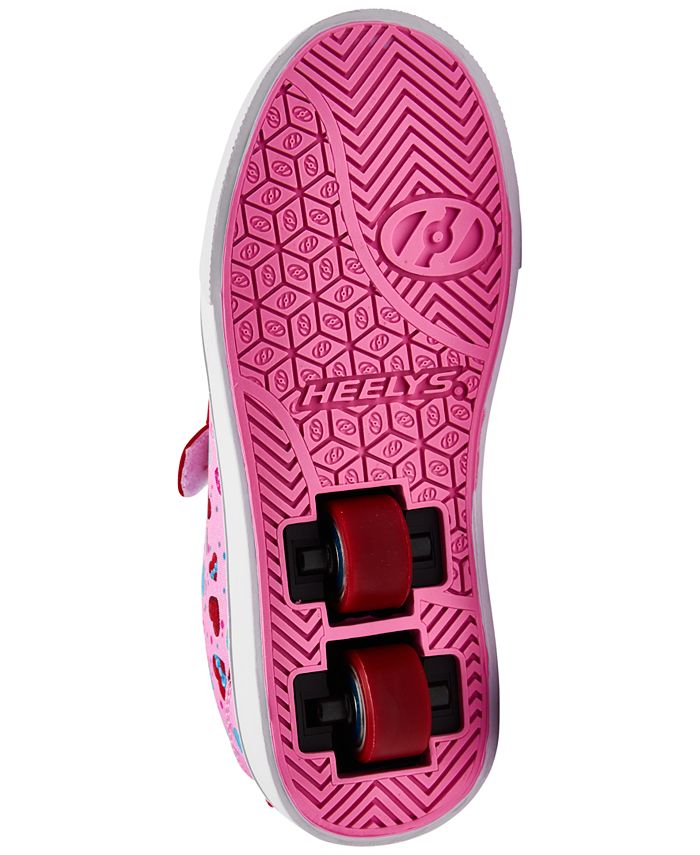 Heelys Little Girls Pro 20 Prints X2 Adjustable Straps Wheeled Skate ...