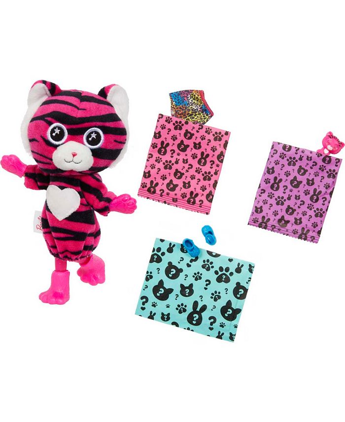 Barbie Cutie Reveal Jungle Series Chelsea Tiger Doll - Macy's