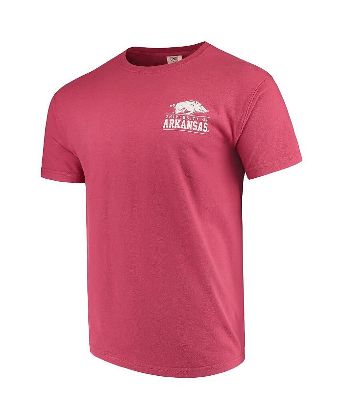 Image One Men's Cardinal Arkansas Razorbacks Comfort Colors Campus Icon ...