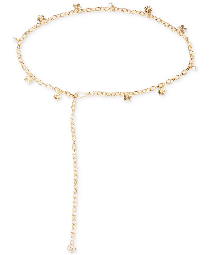 Steve Madden Women's Charm Chain Belt - Macy's