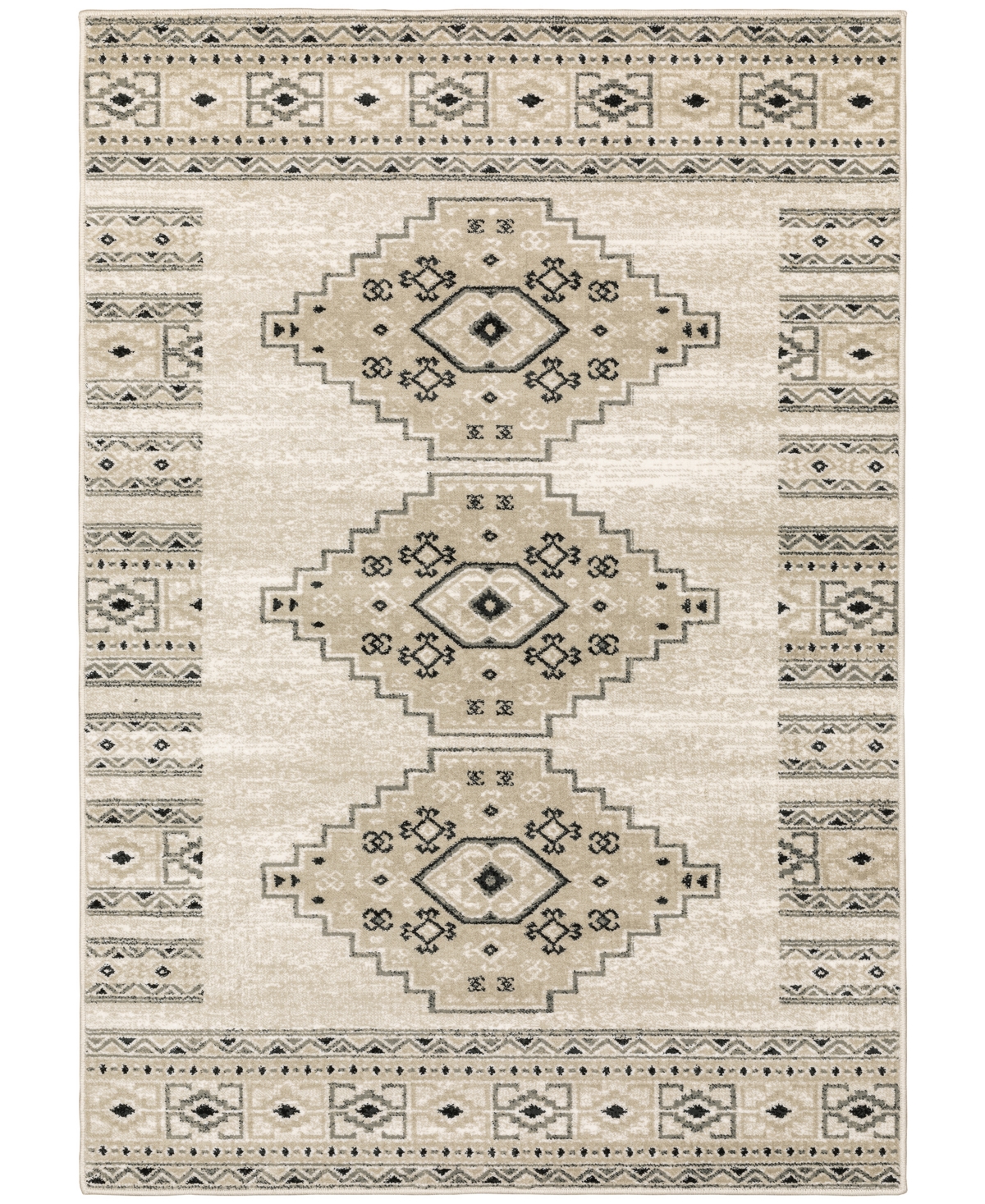 Click here for Oriental Weavers Georgia 643 67 x 92 Area Rug - Iv... prices