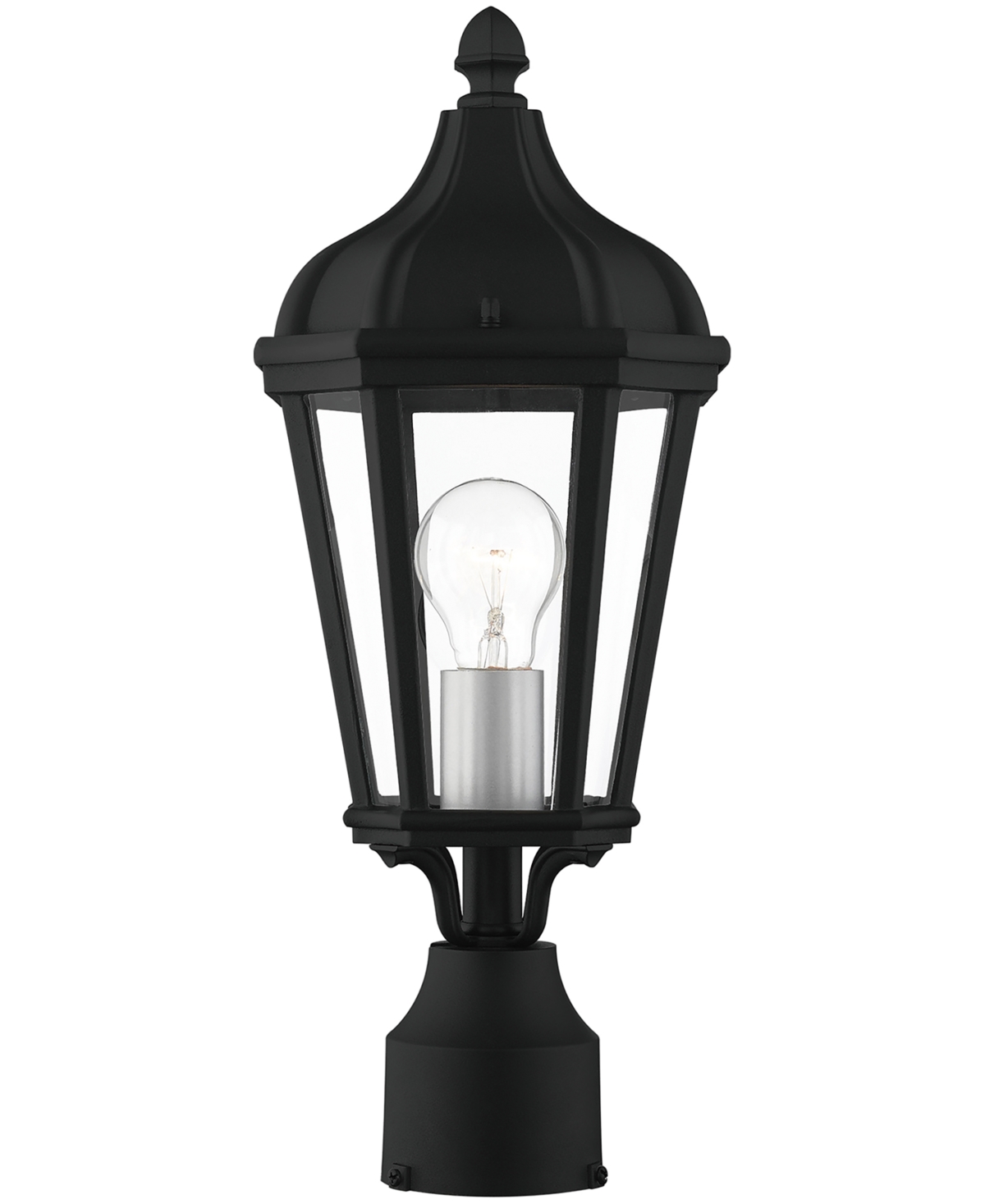 Click here for Livex Morgan 1 Light Outdoor Post Top Lantern - Te... prices