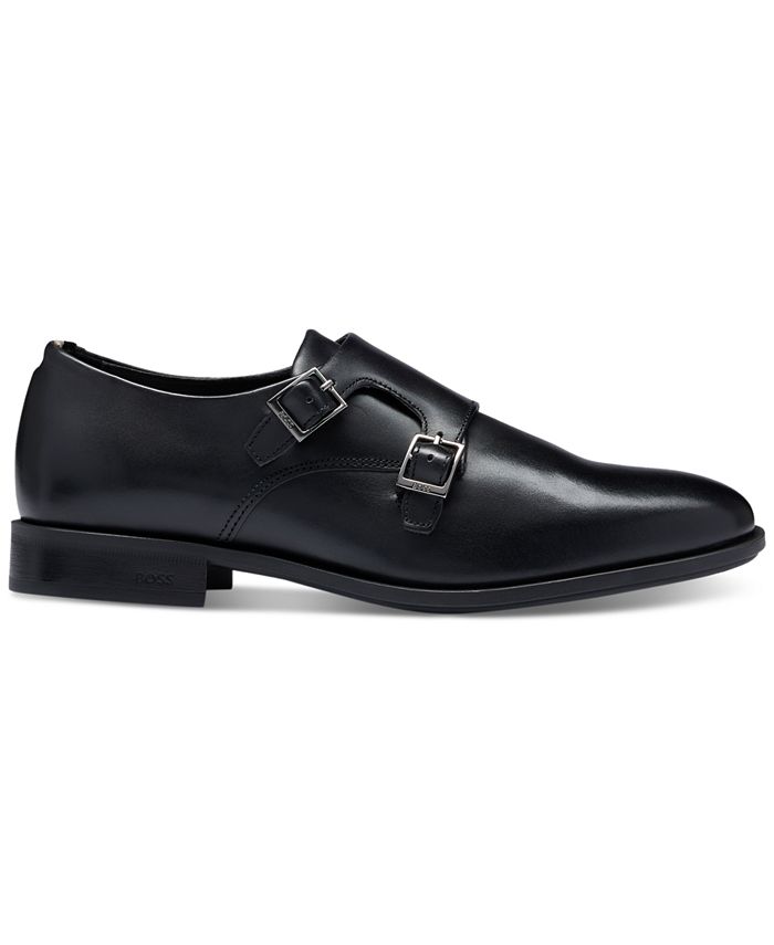 Hugo Boss Men's Colby Double-Buckle Monk Strap Dress Shoes - Macy's