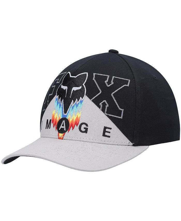Fox Men's Black, Gray Relm Flex Hat - Macy's