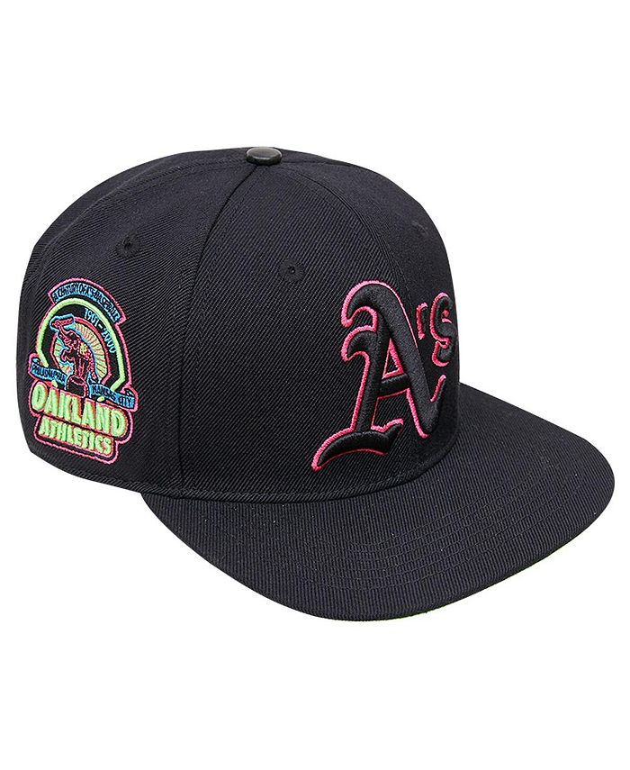 Pro Standard Men's Black Oakland Athletics Cooperstown Collection Neon ...