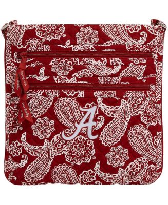 Women's Vera Bradley Alabama Crimson Tide Iconic Triple-Zip Bandana ...