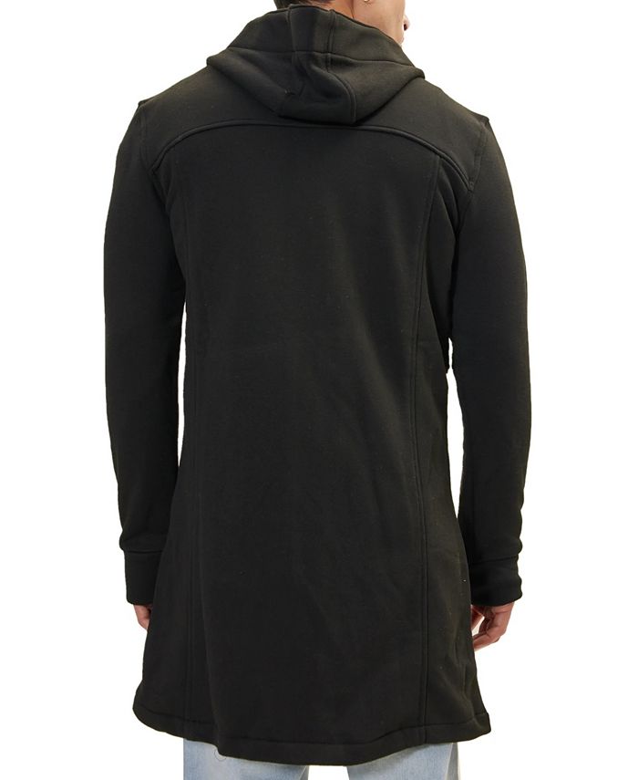 RON TOMSON Men's Modern Hooded Longline Jacket - Macy's