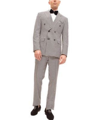 RON TOMSON Men's Modern Double Breasted, 2-Piece Suit Set - Macy's