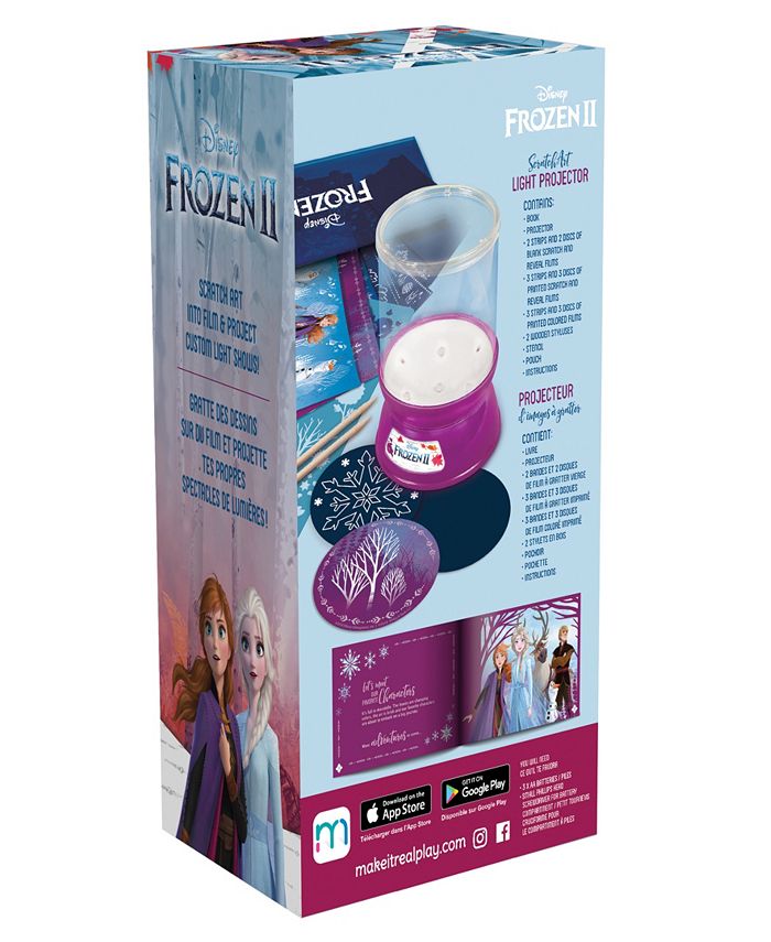 Disney Frozen 2 Scratch Art Light Projector Make It Real, Design Your ...
