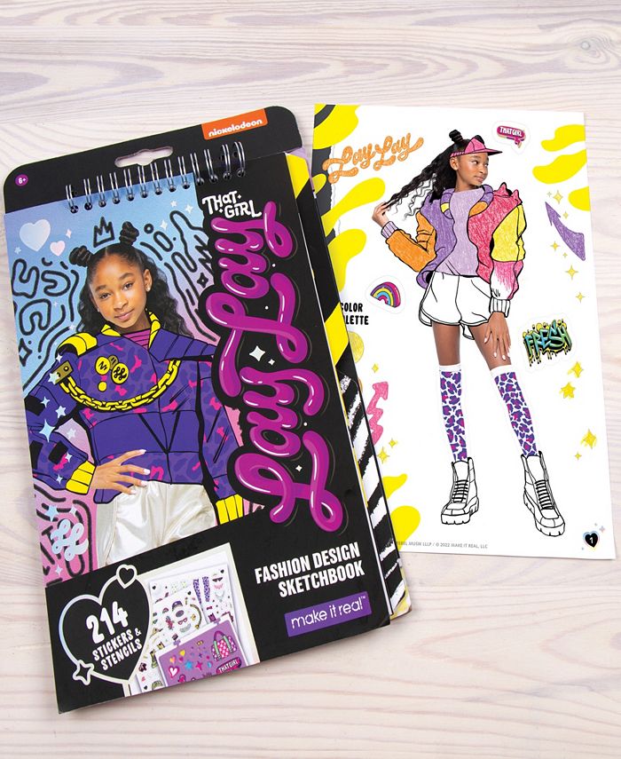 That Girl Lay Lay Fashion Design Sketchbook Make It Real, Nickelodeon ...