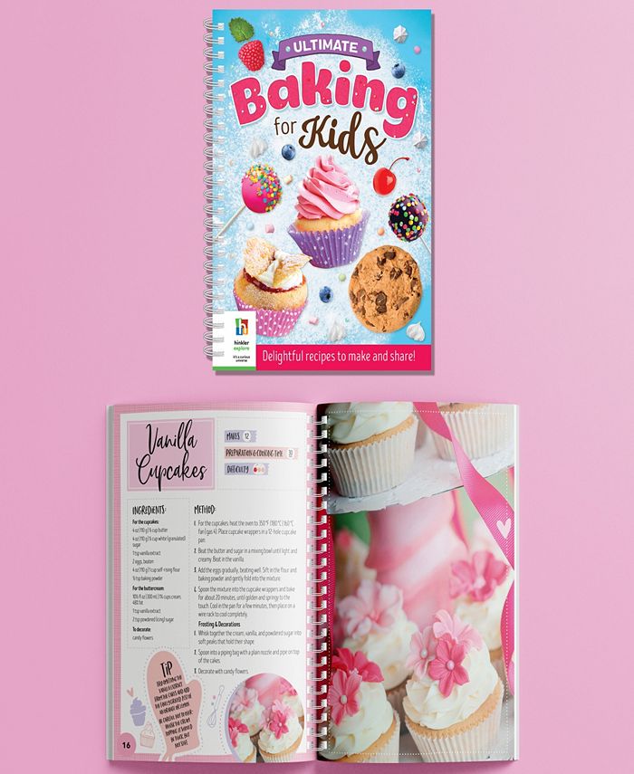 Hinkler Ultimate Baking For Kids Kit Cookbooks For Kids Cooking With Children Baking Utensils ...