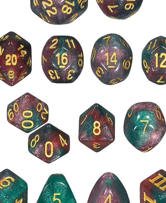 Goodman Games DCC Rpg Dice The Wizard Van's Stellar Stowaways 14 Piece ...