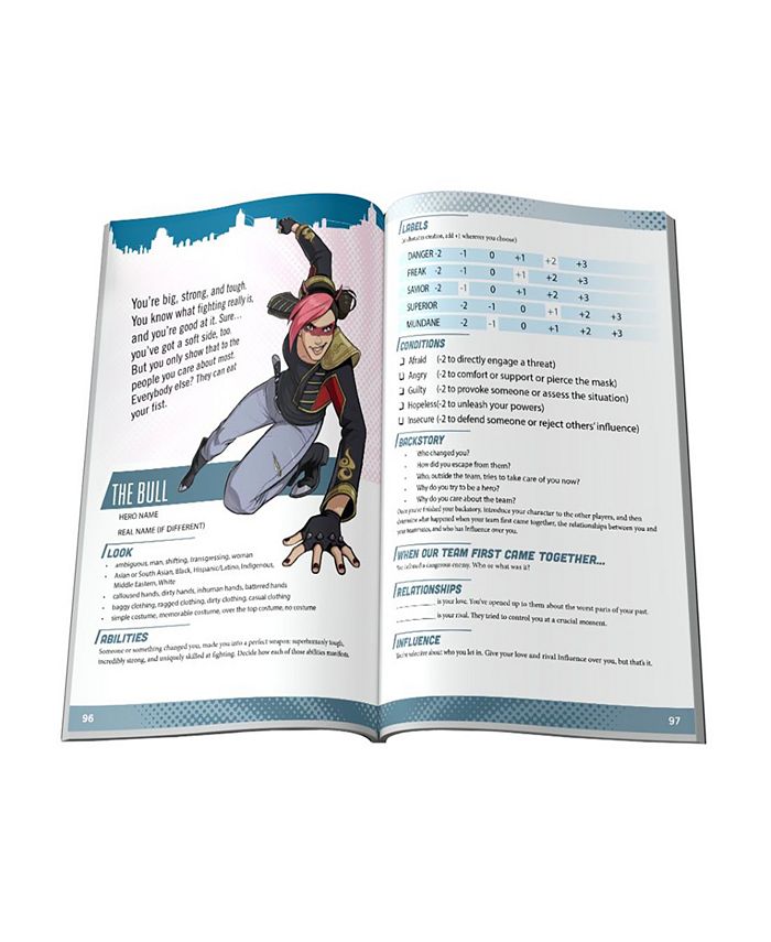 Magpie Games Masks a New Generation Core Book, Superhero Tabletop ...