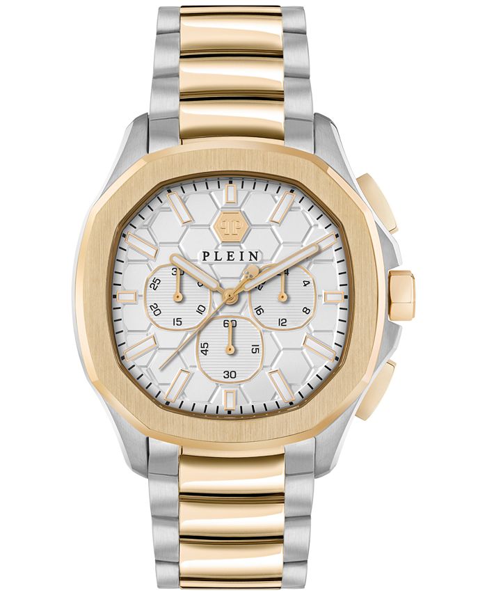 Philipp Plein Men's Chronograph Spectre Two-Tone Stainless Steel ...