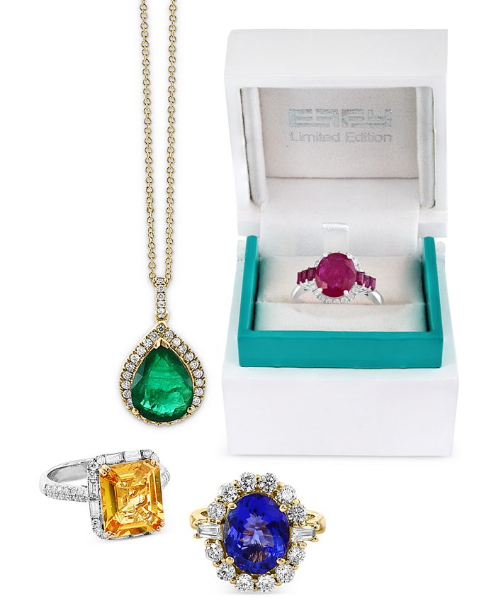 EFFY Collection EFFY® Limited Edition Ruby (3-1/20 ct. t.w.) & Diamond ...