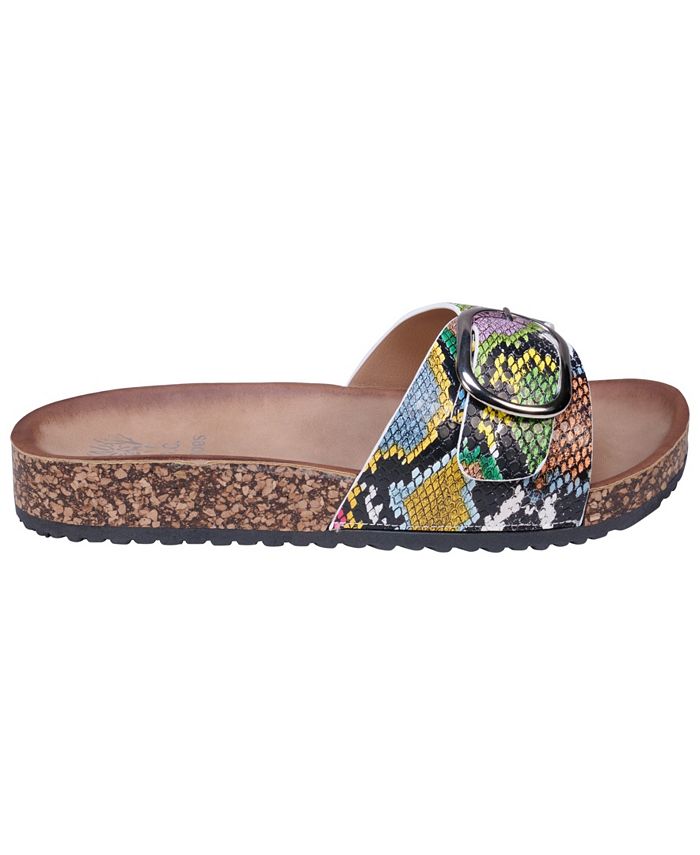 GC Shoes Women's Luna Slide Footbed Sandals - Macy's