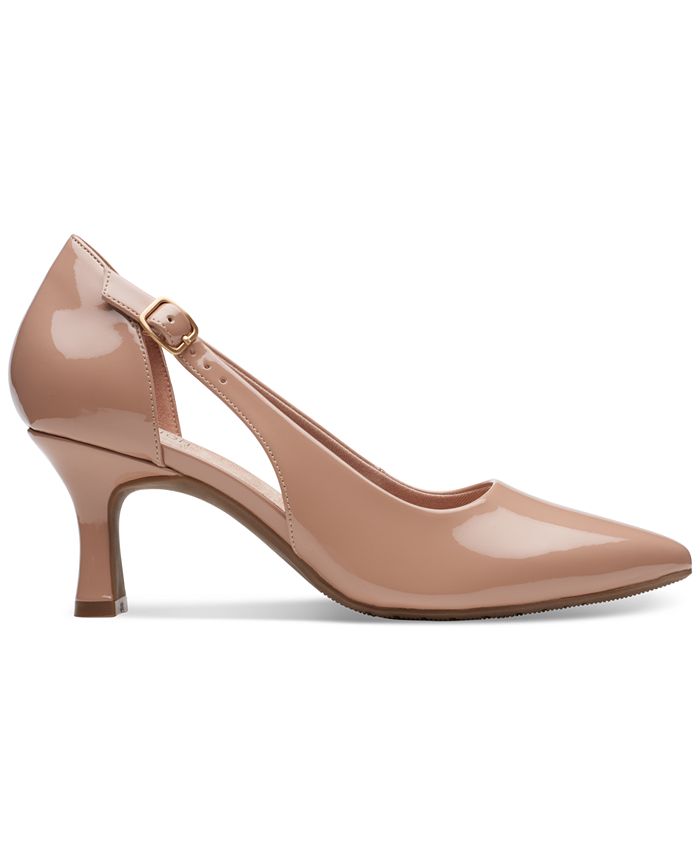 Clarks Women's Kataleyna Rae Side-Cutout Comfort Pumps - Macy's