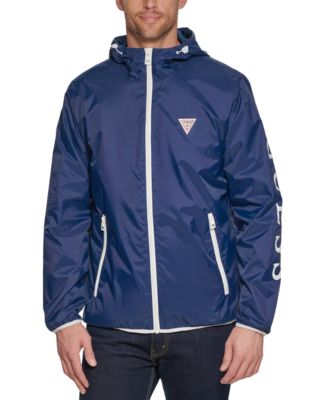 GUESS Men's Windbreaker Jacket - Macy's