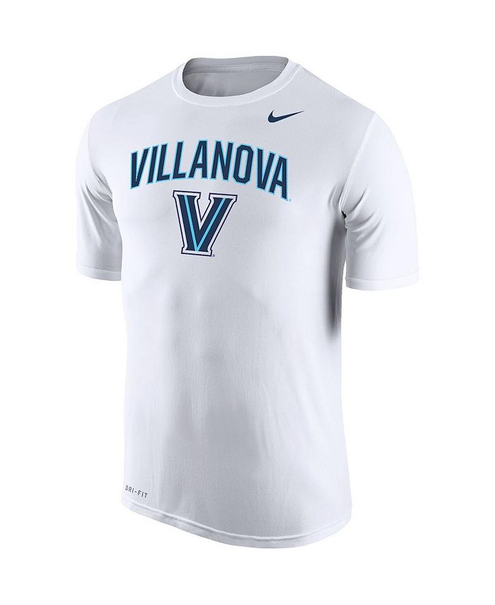 Nike Men's White Villanova Wildcats Arch Over Logo Performance T-shirt ...