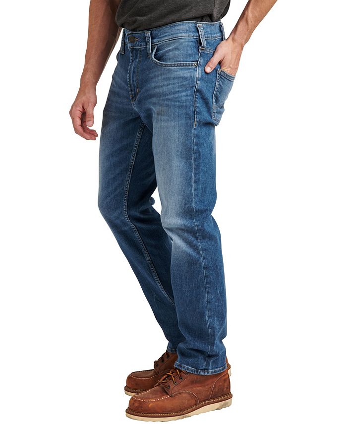 Silver Jeans Co. Men's Authentic The Athletic Jeans - Macy's