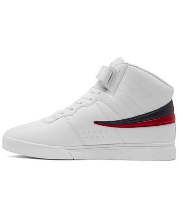 Fila Men's Vulc 13 Mid Plus Casual Sneakers from Finish Line - Macy's
