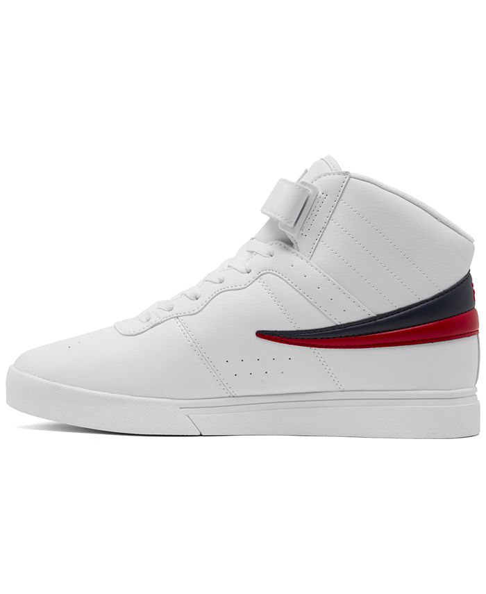 Fila Men's Vulc 13 Mid Plus Casual Sneakers from Finish Line - Macy's