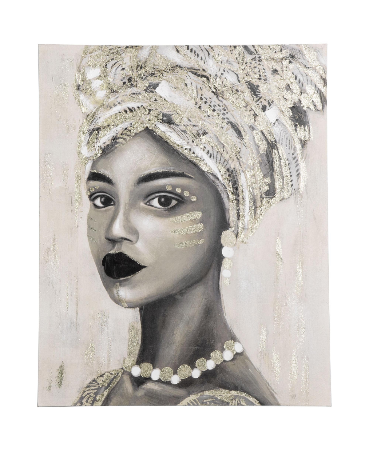 Click here for Homcom Hand-Painted Wall Art  Canvas Painting Afri... prices