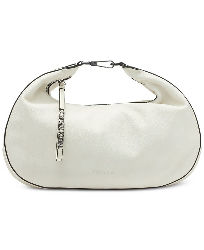 Calvin Klein Clay Large Top Zipper Convertible Crossbody Bag - Macy's