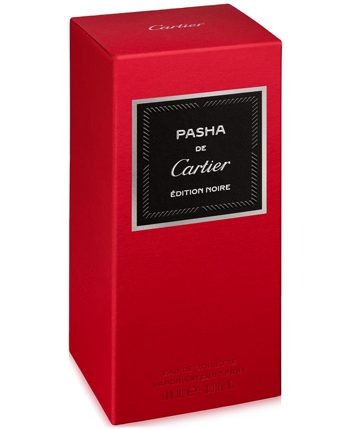 Cartier Men's Pasha Edition Noire Eau de Toilette Spray, 3.3 oz. - Macy's