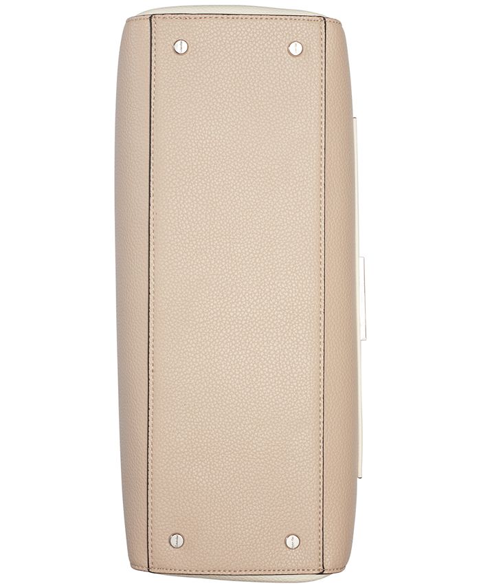 Calvin Klein Hadley Colorblocked Large Triple Compartment Tote - Macy's