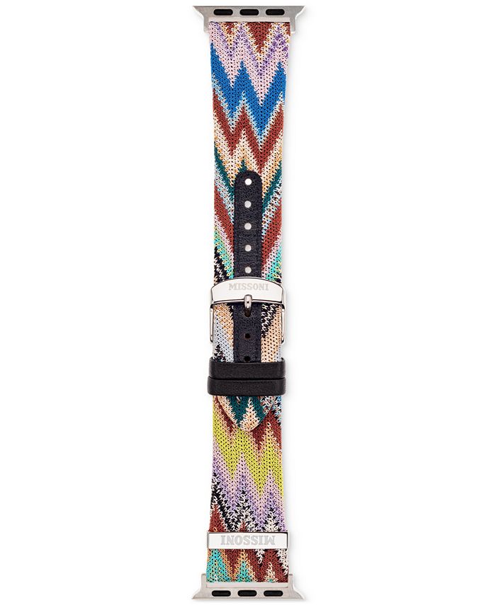 Missoni Multicolor Zigzag Fabric Strap for Apple Watch® 38/40/41mm - Macy's
