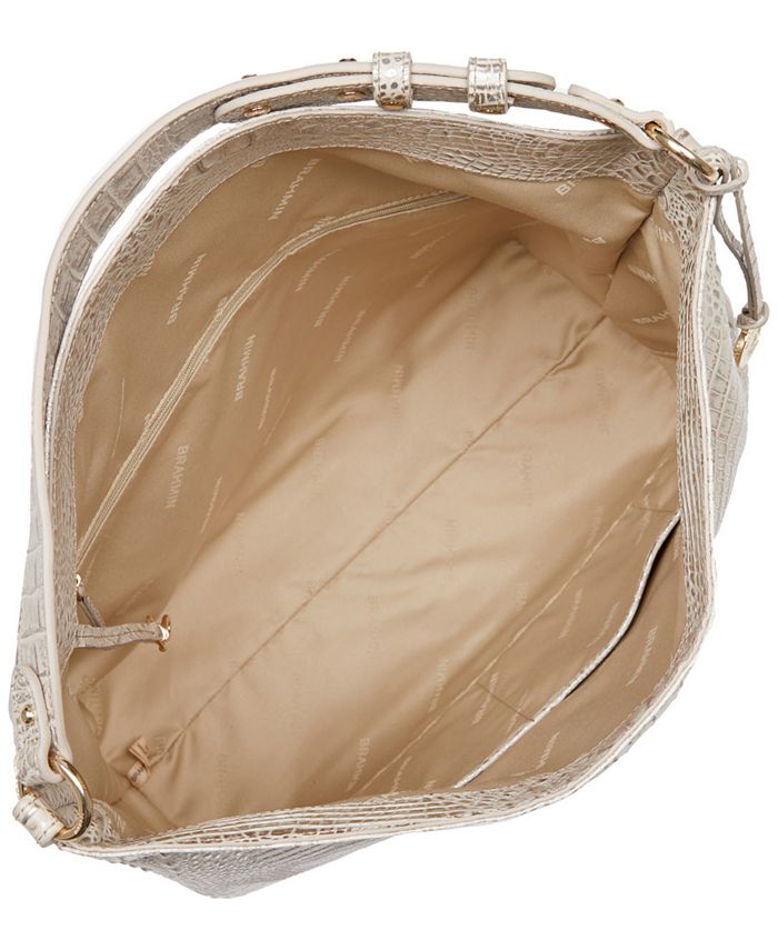Brahmin Isabella Oyster Melbourne Medium Leather Shoulder Bag - Macy's