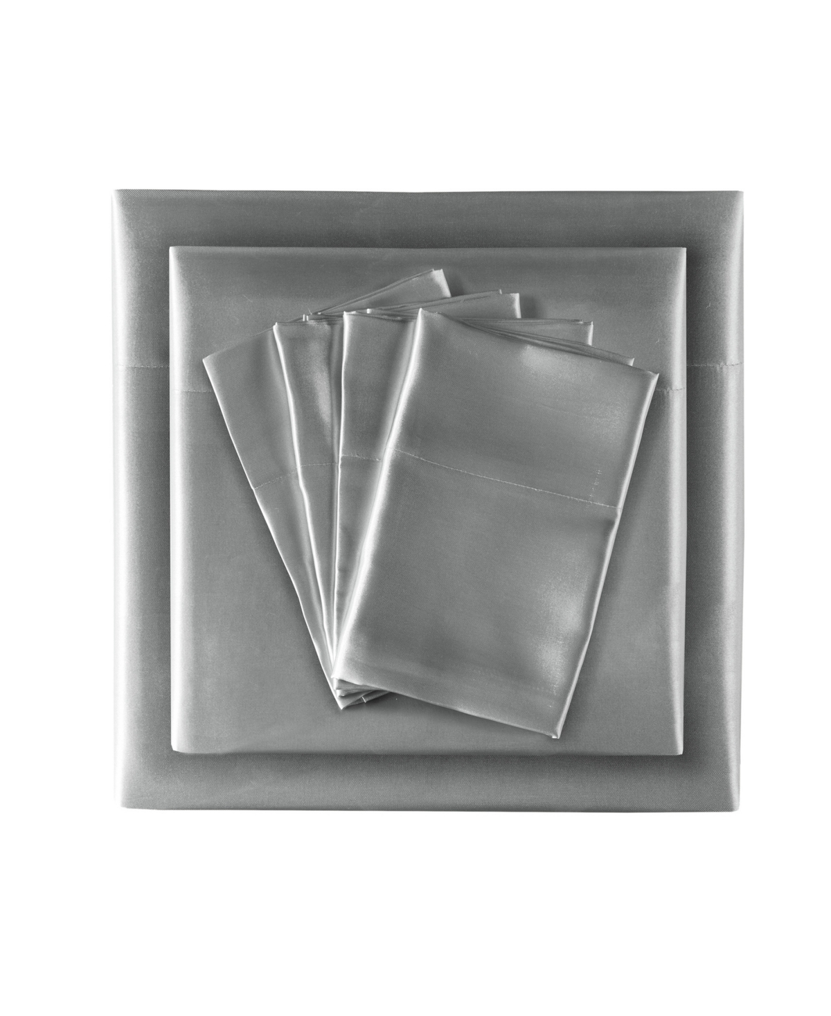 Click here for Madison Park Essentials Satin 6-Pc. Sheet Set  Ful... prices