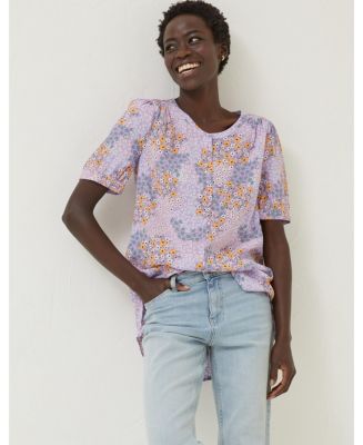 FatFace Women's Jodie Meadow Patch Blouse - Macy's