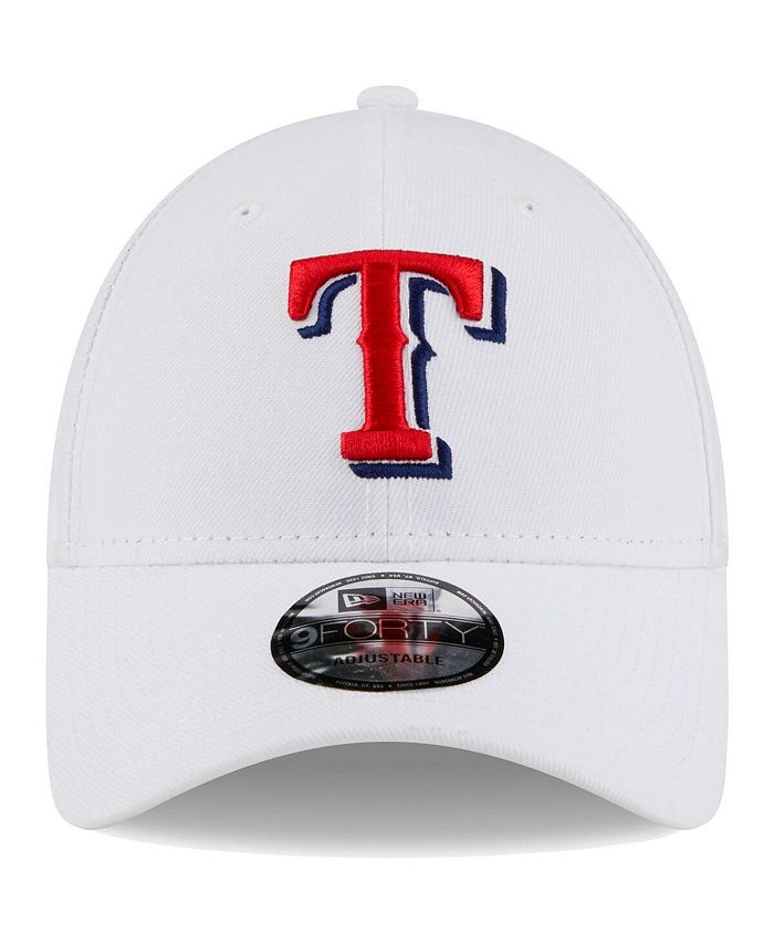 New Era Men's White Texas Rangers League II 9FORTY Adjustable Hat - Macy's