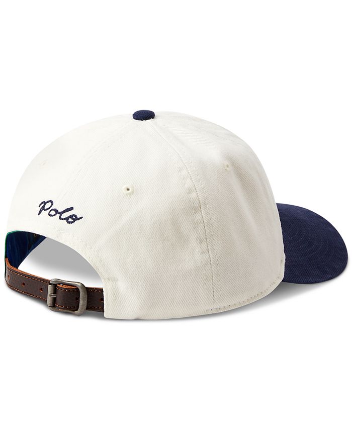 Polo Ralph Lauren Men's Logo-Patch Twill Ball Cap - Macy's