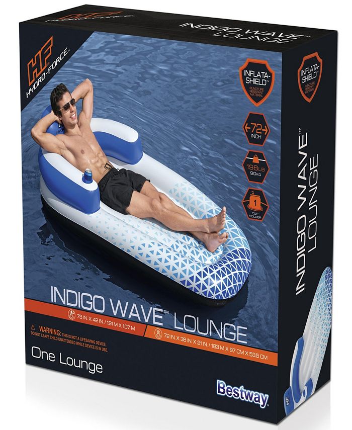 Hydro-Force Indigo Wave Pool Lounge - Macy's