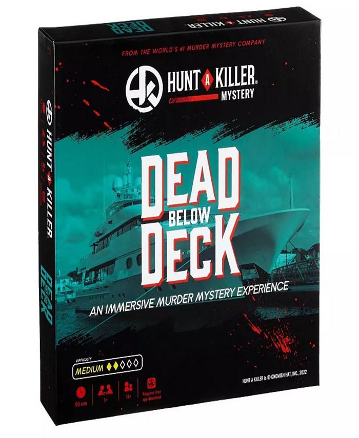 Hunt A Killer Dead Below Deck Mystery Game - Macy's
