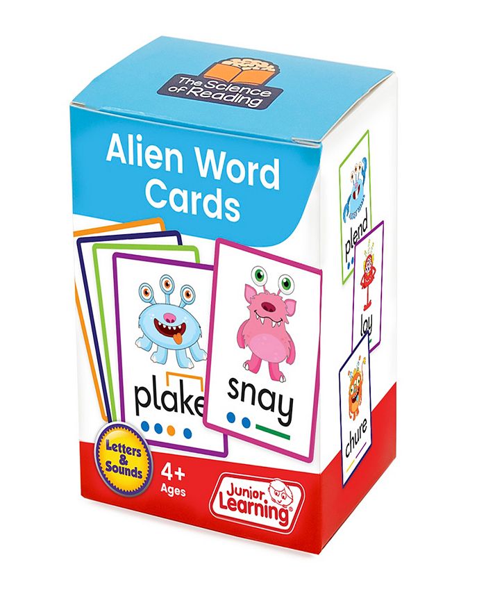 Junior Learning Alien Word Flashcards - Macy's