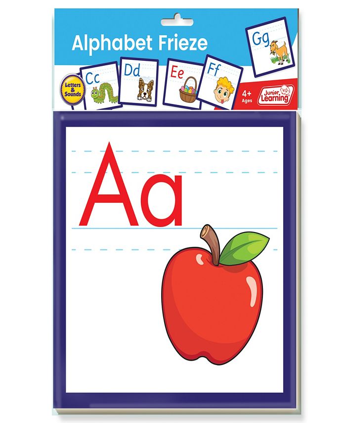 Junior Learning Alphabet Frieze - Print - Macy's