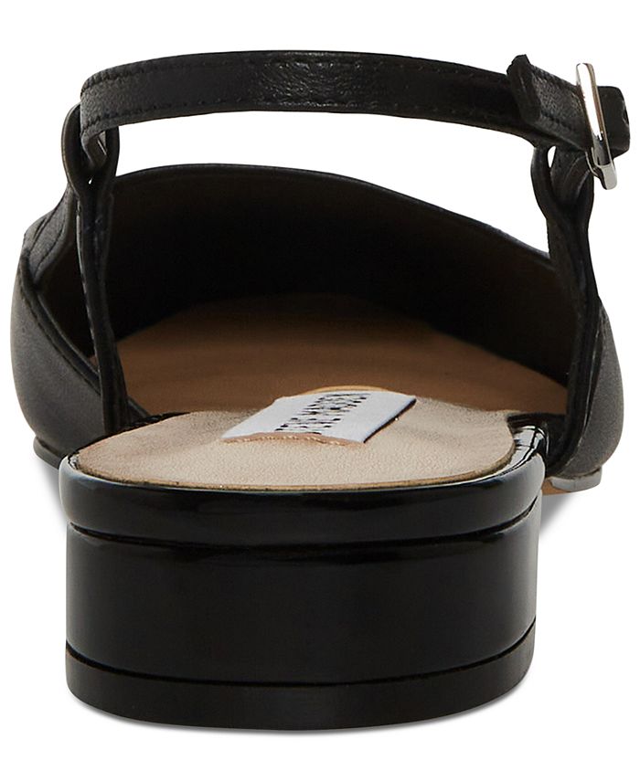 Steve Madden Women's Belinda Cap-Toe Slingback Flats - Macy's
